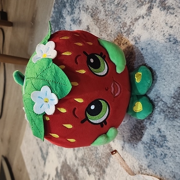 Shopkins | Toys | Shopkins Strawberry Kiss Plush Coin Bank | Poshmark
